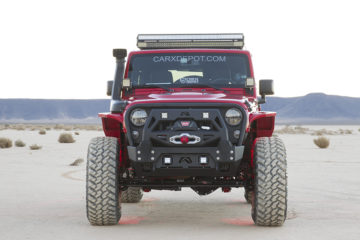 RIDE RED WITH THIS CUSTOM RUBICON.