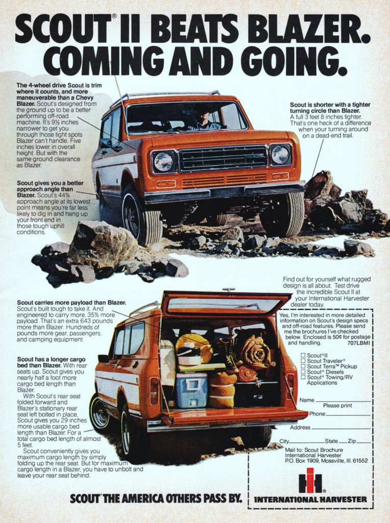 Classic Advisory: International Scout