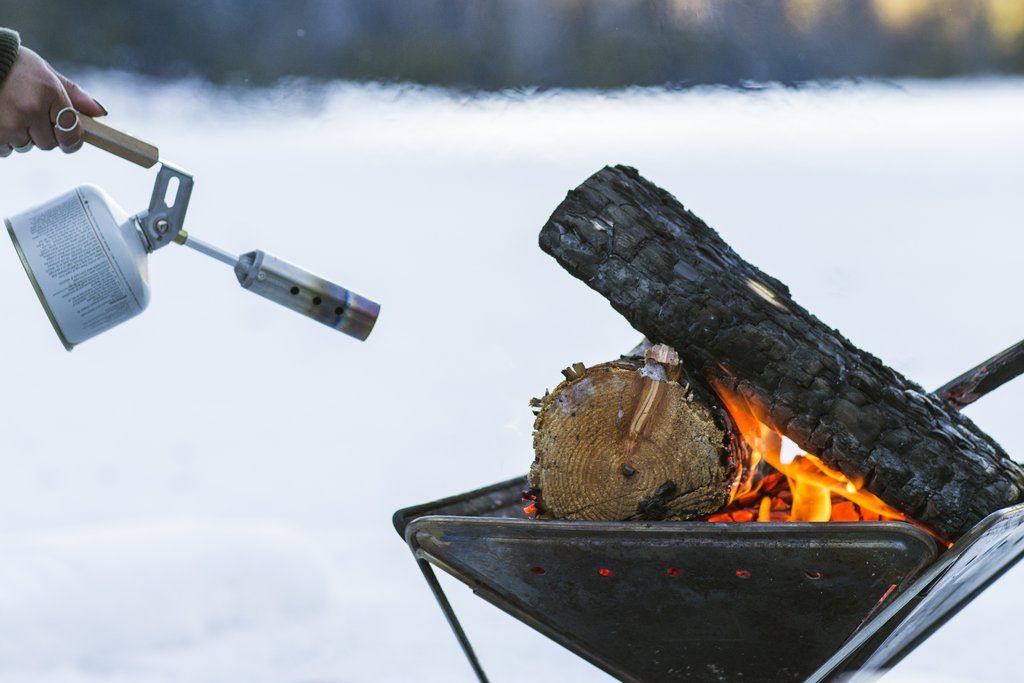 Snow Peak GigaPower Folding Torch for Camping & Outdoor Use