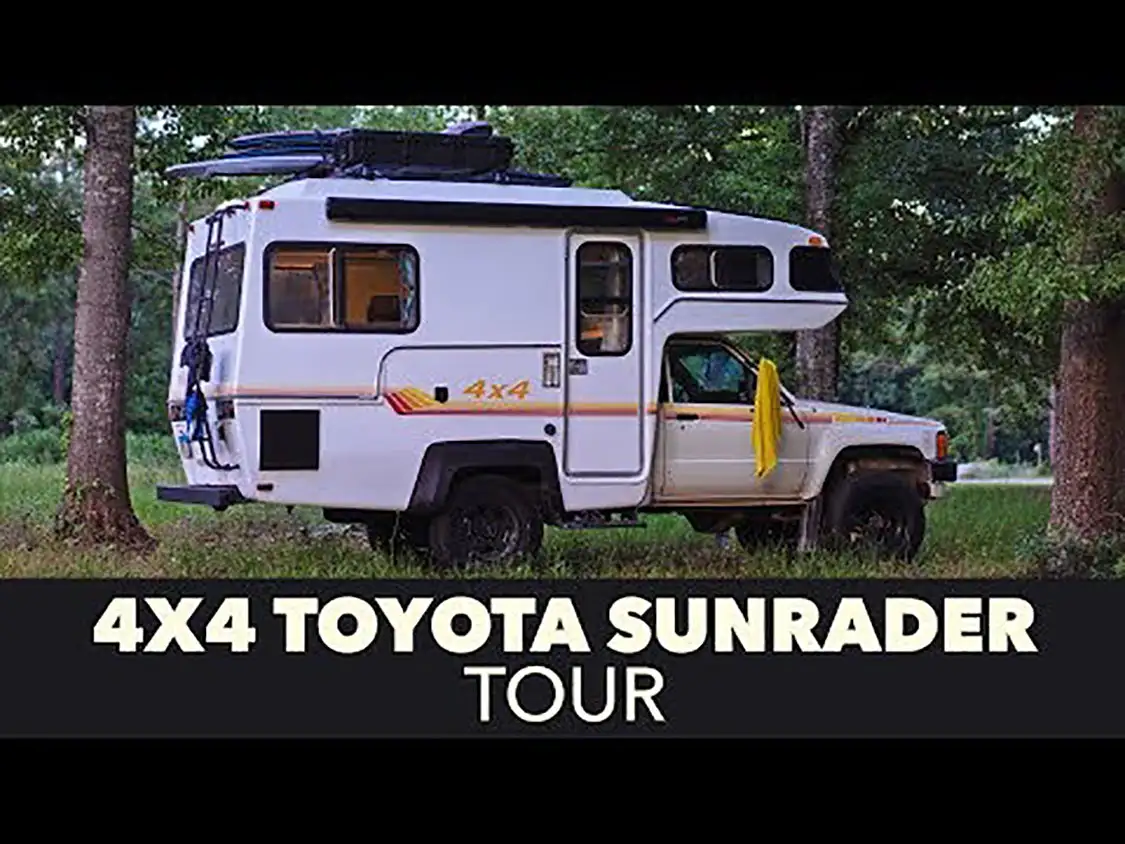 Toyota Sunrader 4x4 Tour