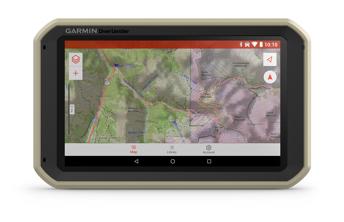 Garmin Overlander: All-Terrain GPS Navigator for Adventure Travel