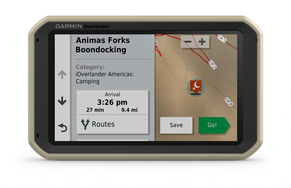 Garmin Overlander: All-Terrain GPS Navigator for Adventure Travel