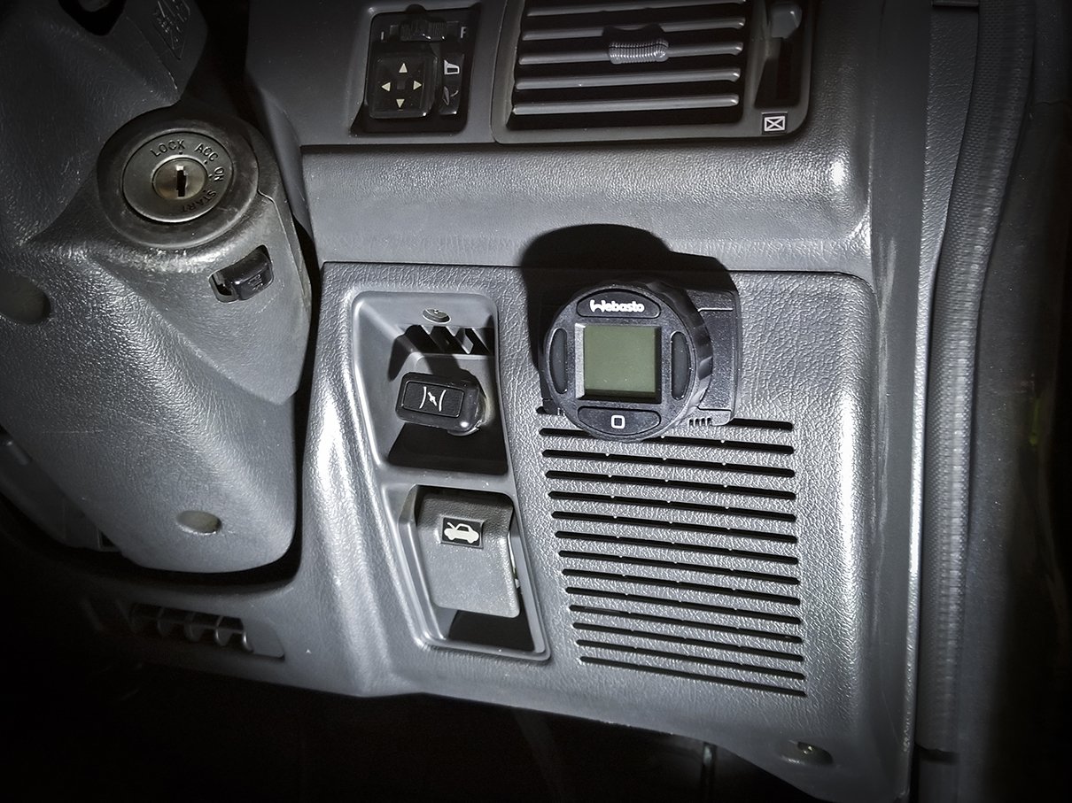 Webasto Thermo Top Evo controller - TREAD Magazine