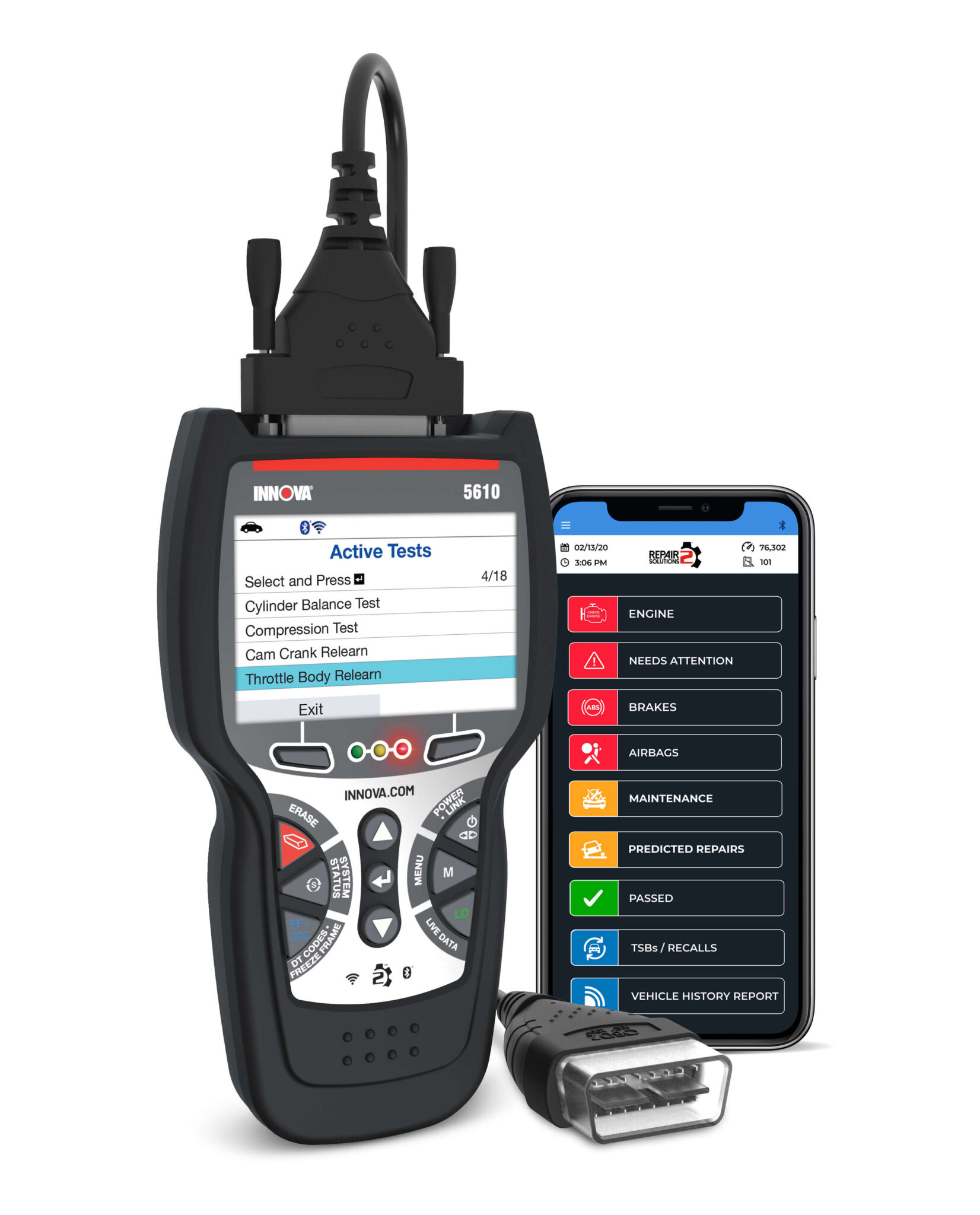 Diagnostic Tool for DIY: Innova Electronics 5610 CarScan Pro