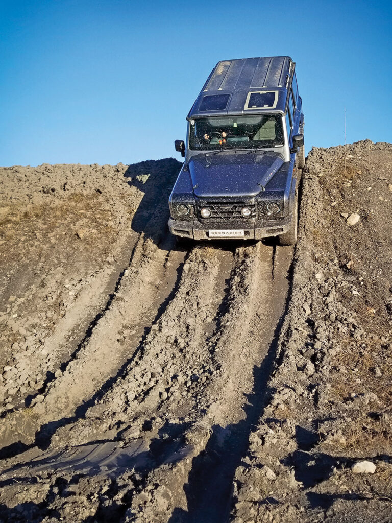 Off-Roading the INEOS Grenadier in France