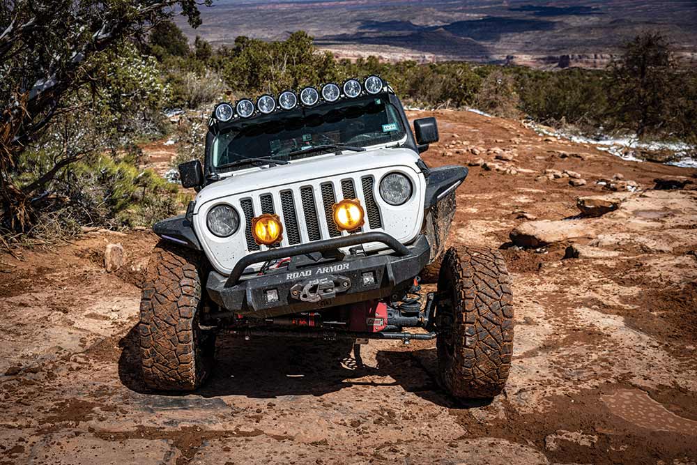 Overland Jeep Takes Underground Adventure