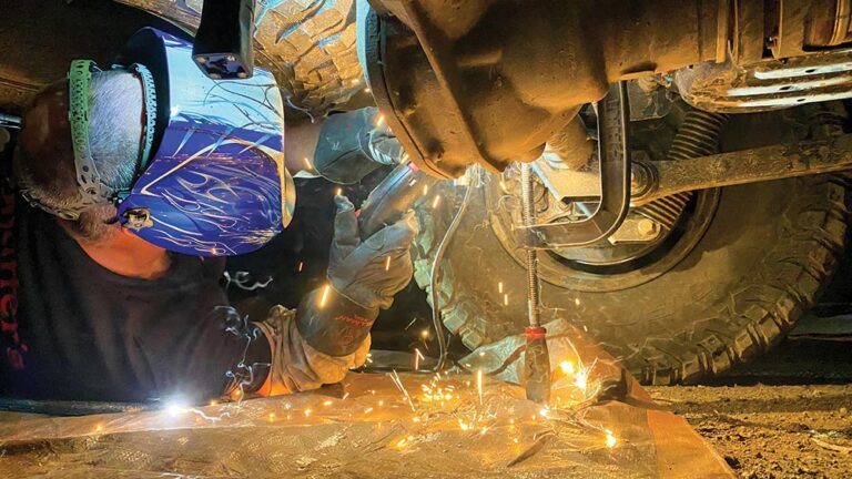 A Backcountry Welding Lesson