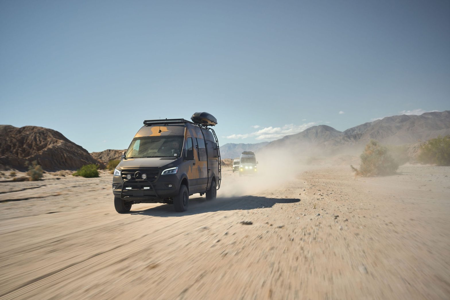 Outside Van Tests New AWD Sprinter Chassis