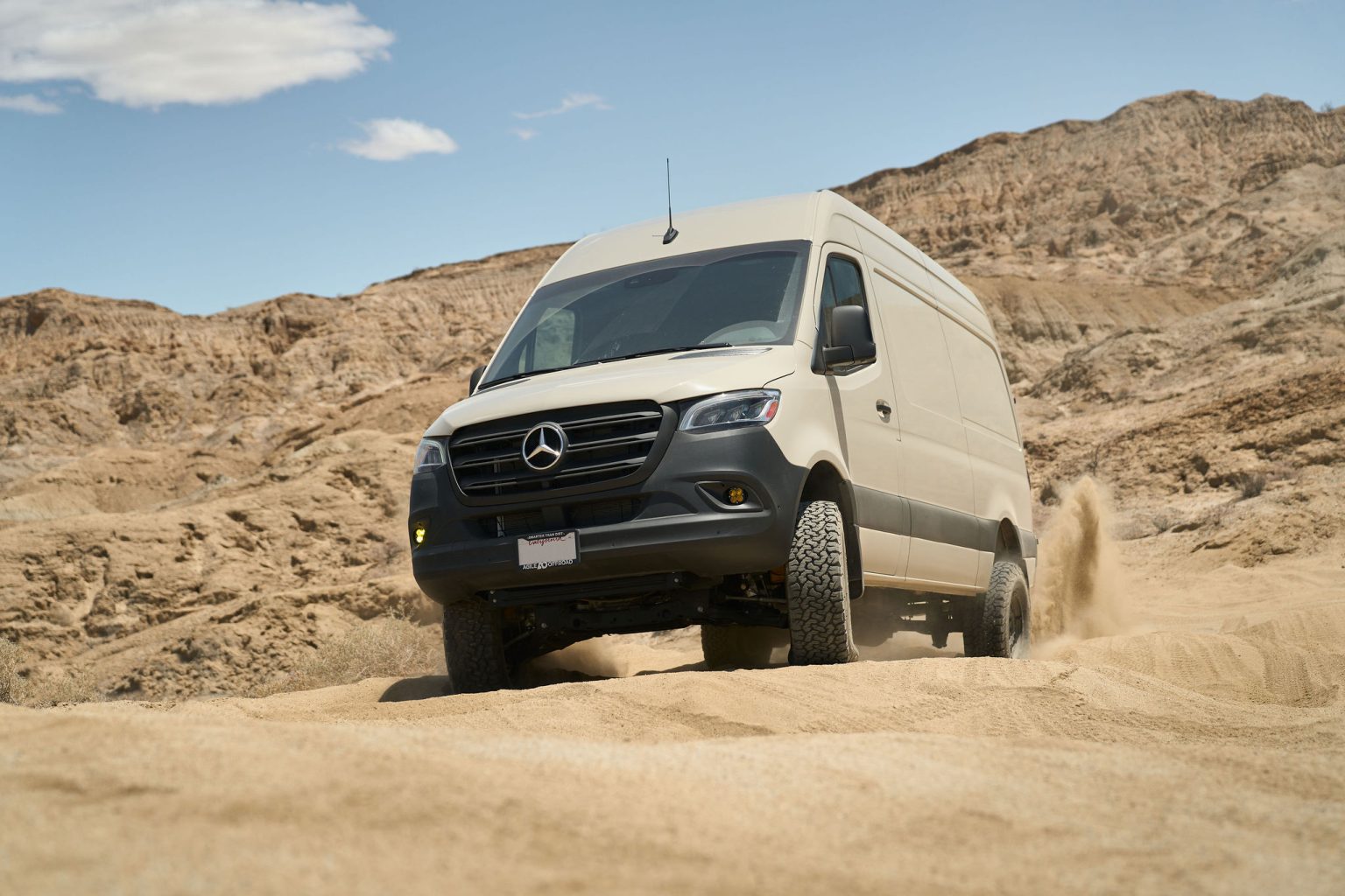 Outside Van Tests New AWD Sprinter Chassis