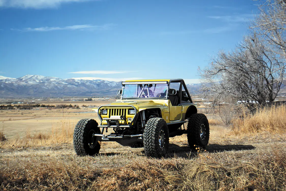 Winston: A Custom-Built Jeep YJ with Hot Rod Style and Off-Road Grit
